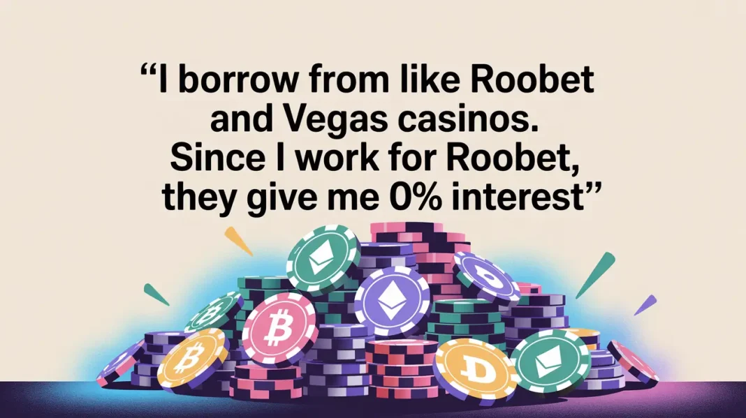 Influencer says he borrows $5 million from a cryptocasino to gamble ...